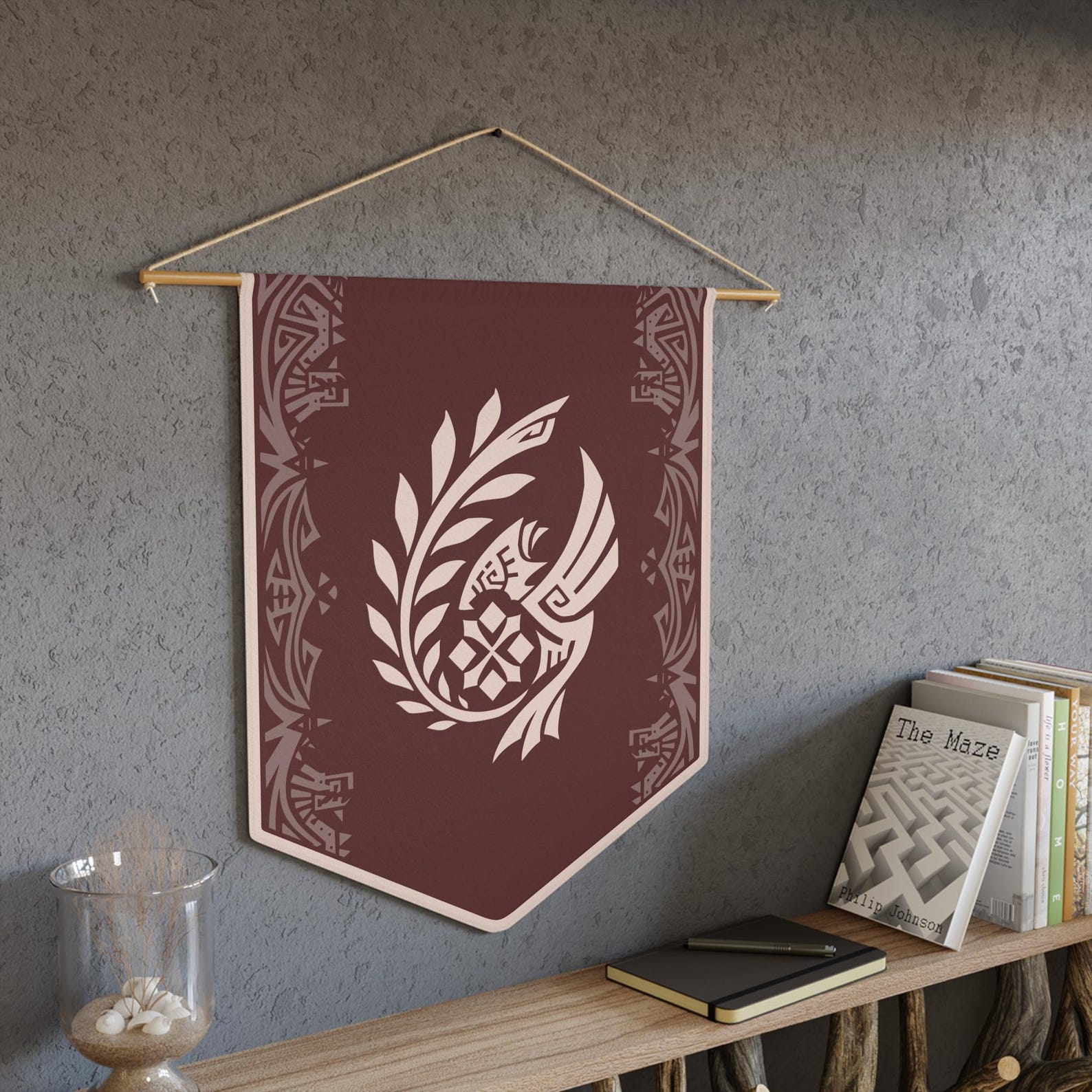 MH 6th Fleet Banner - Forbidden Lands Research Flag, Monster Hunter ...
