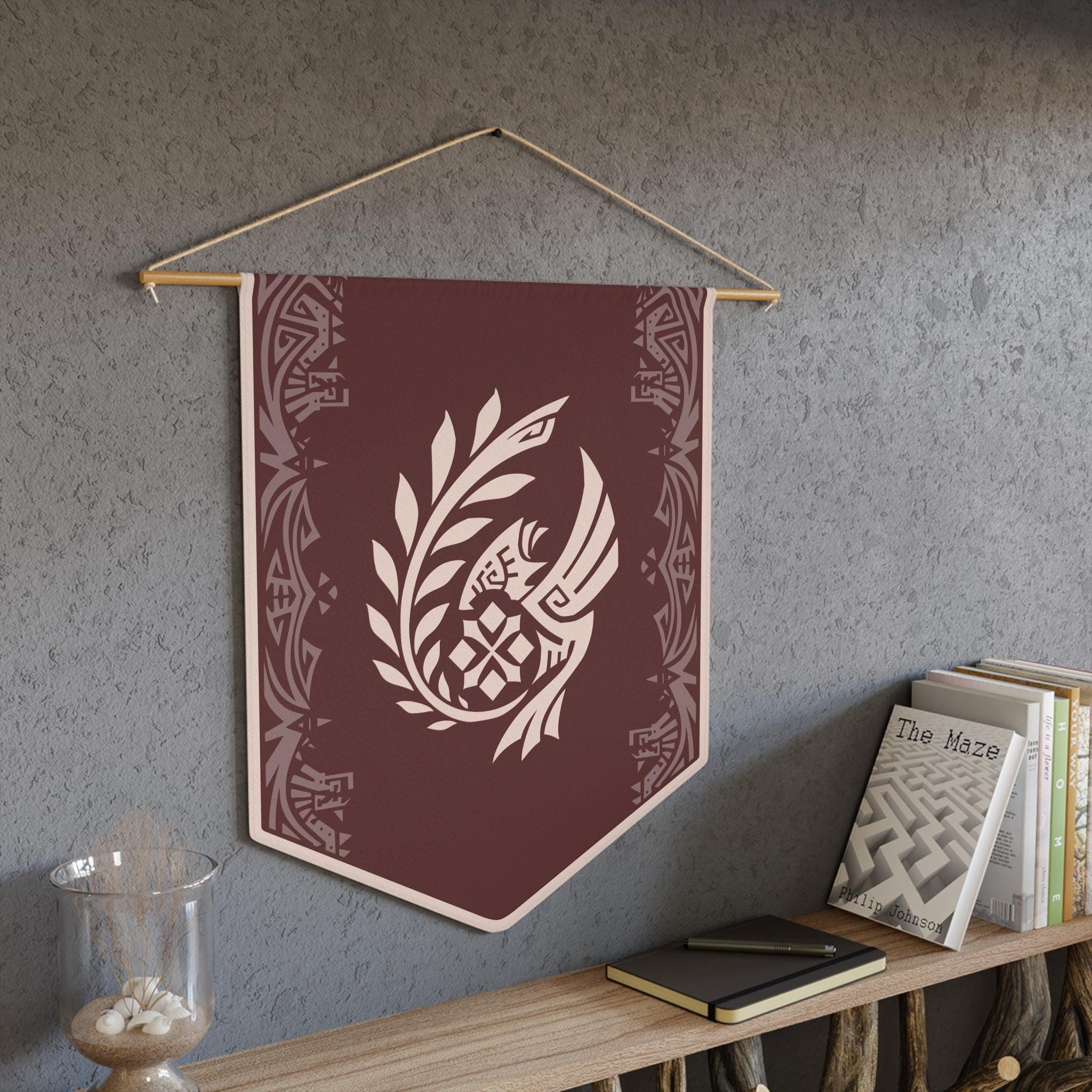 MH 6th Fleet Banner - Forbidden Lands Research Flag, Monster Hunter ...