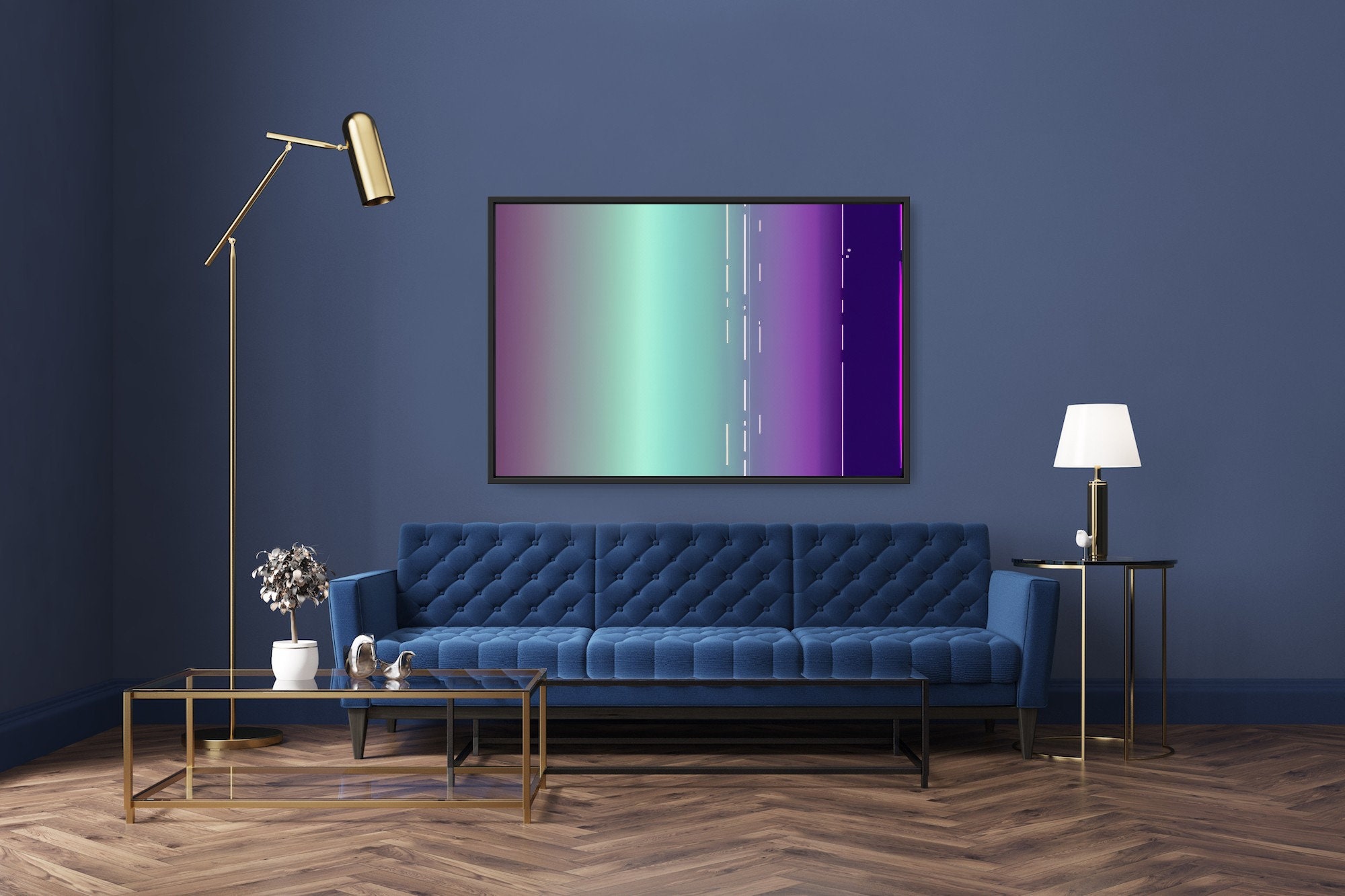 Chromatic Elevation: Set of Five Striped Abstract Color Gradients. - Etsy