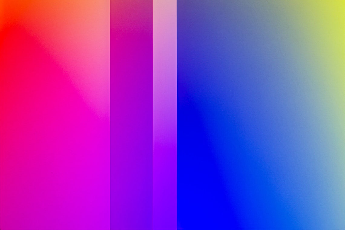 Chromatic Elevation: Set of Five Striped Abstract Color Gradients. - Etsy