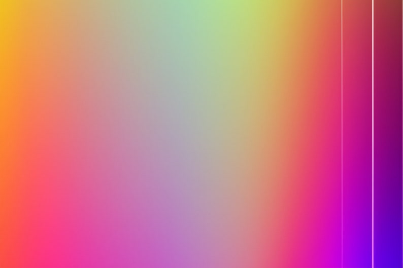 Chromatic Elevation: Set of Five Striped Abstract Color Gradients. - Etsy