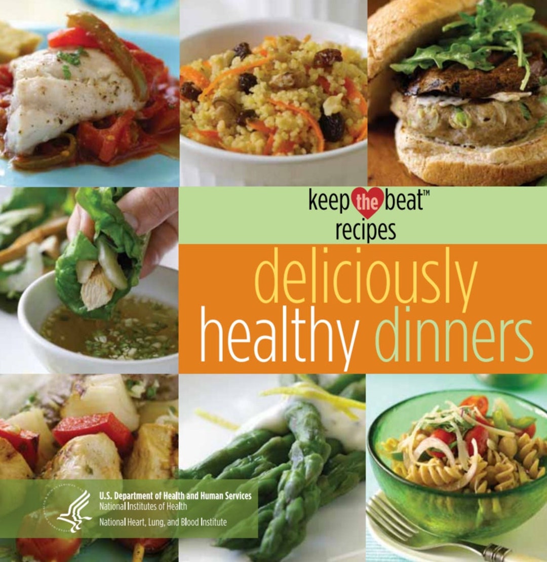 Recipe Book delicious Healthy Dinners Digital Download - Etsy