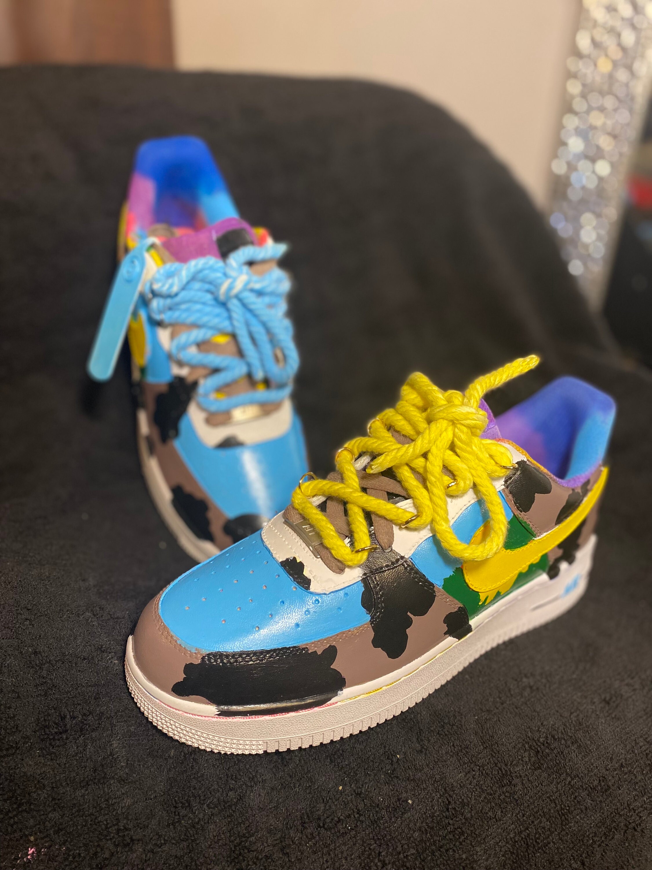 Ben & Jerry’s Custom Air Force 1s - Etsy