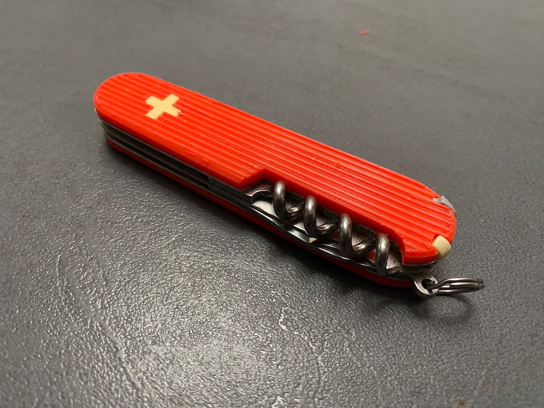 CHEEKS / SCALES VICTORINOX Sak 91 Mm Alox Style Handcrafted - Etsy