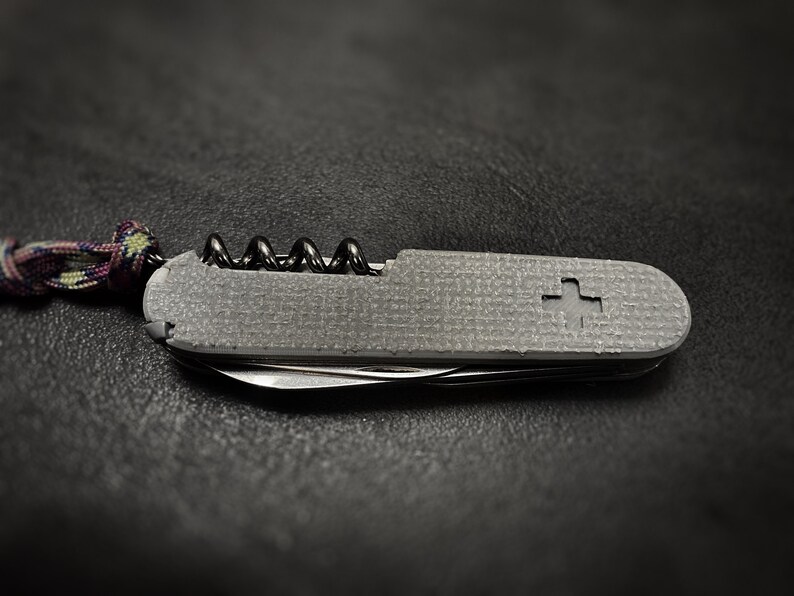 CHEEKS / SCALES VICTORINOX Sak 91 Mm Alox Style Handcrafted - Etsy