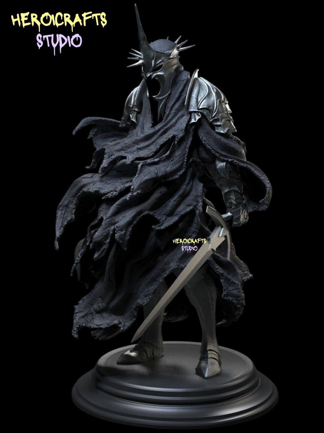 Witch-king of Angmar Figure, Collectible Figurine, LOTR Figure, Dark ...