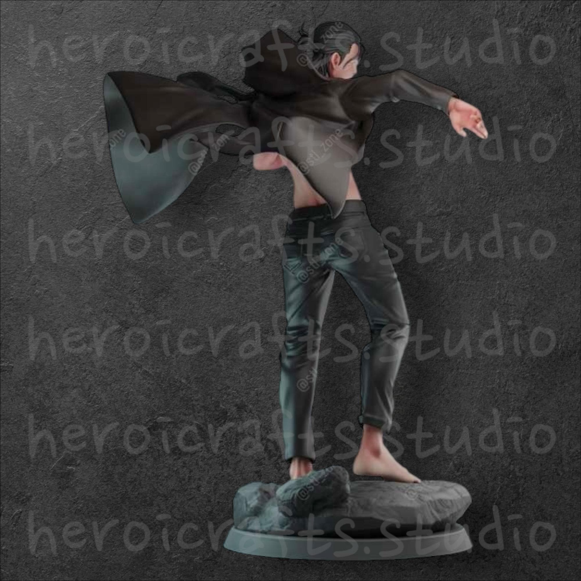 Eren Yeager Figure, Attack on Titan, Anime Collectible, Action Figure ...