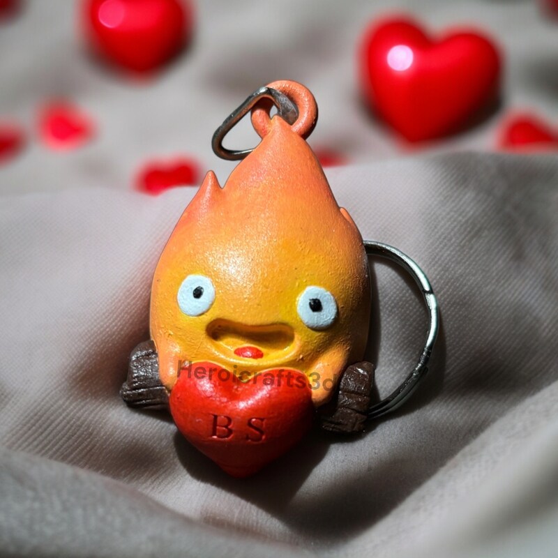 Calcifer Charm - Etsy