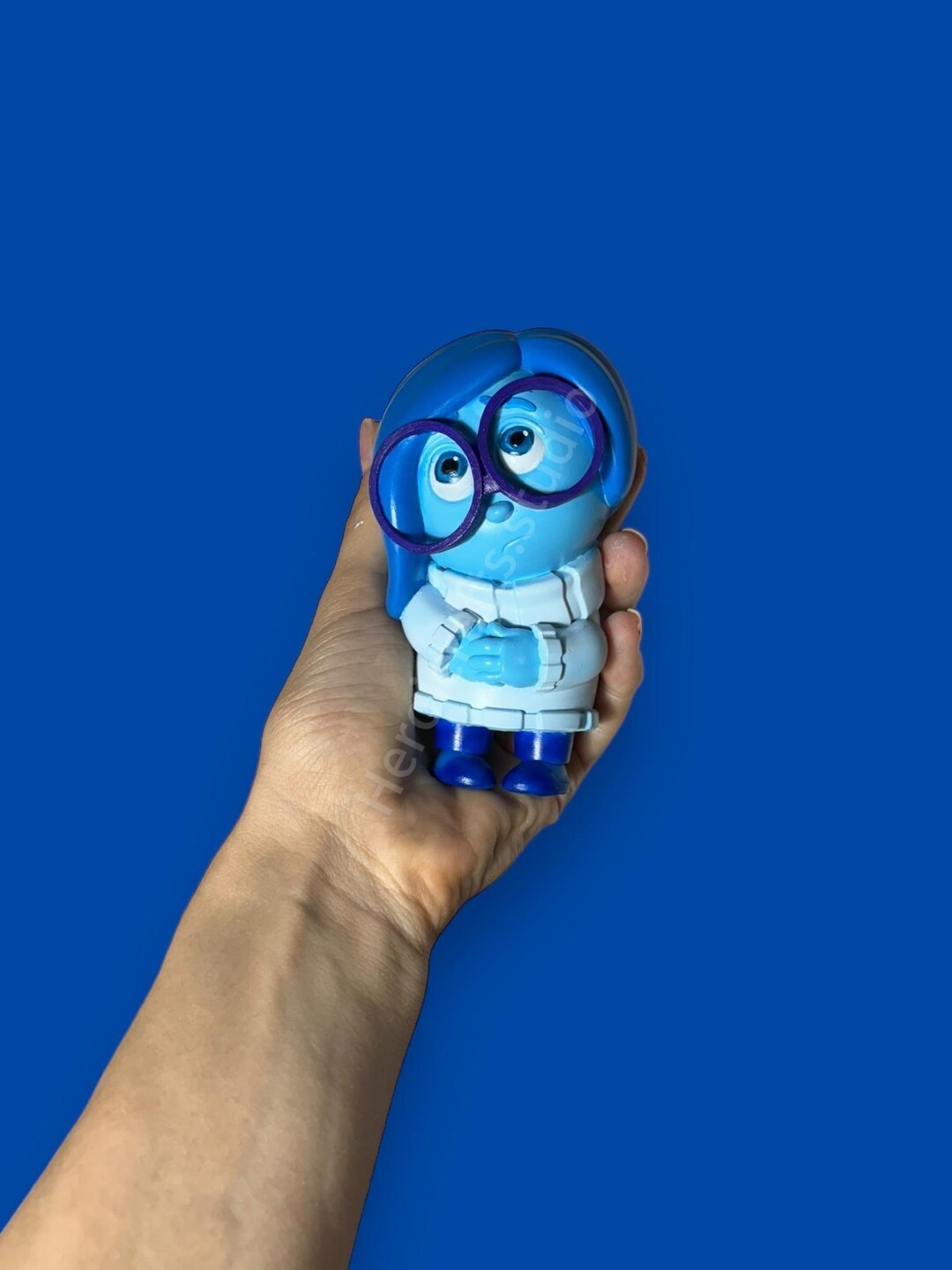 Sadness Figure From Inside Out 2, Del Reves Tristeza, Emotions Toy ...