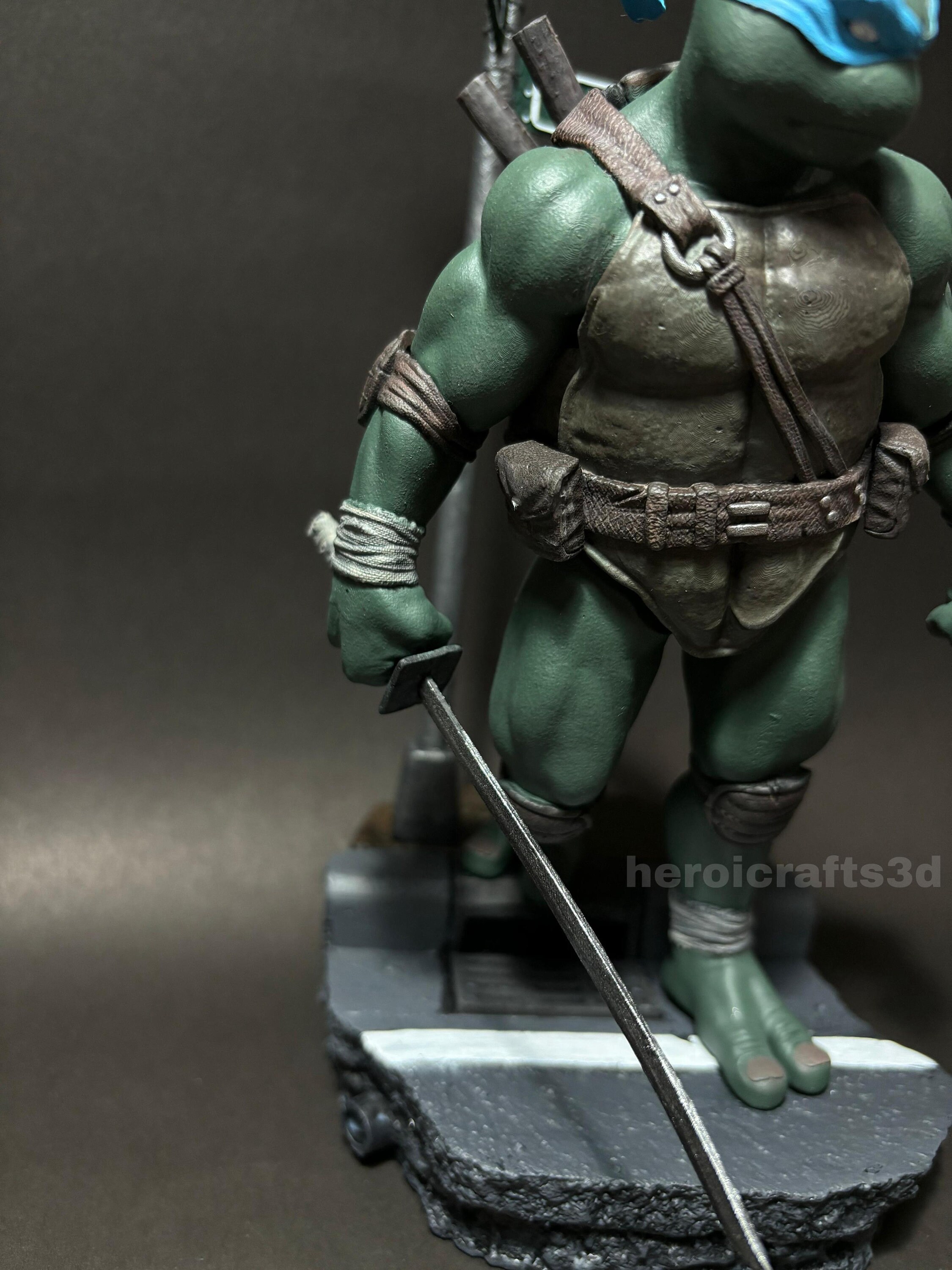 TMNT Leonardo / Ninja Turtles Figure / Legendary Heroes / 3D Printed ...