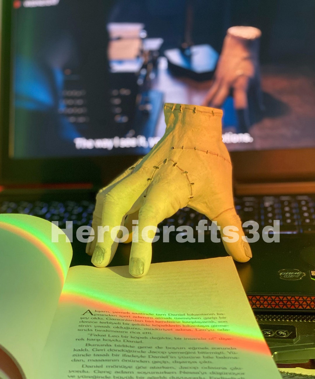 Handmade Wednesday Thing Hand: Unique and Stylish Accessory - Etsy