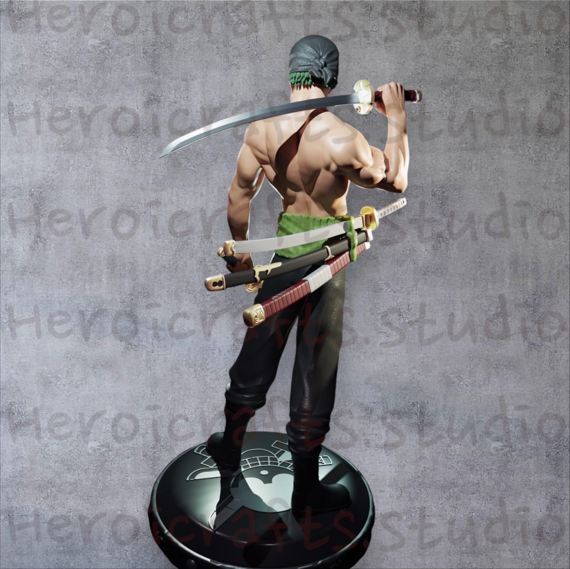Roronoa Zoro Figure, One Piece Anime , Anime Collectible, Pirate ...