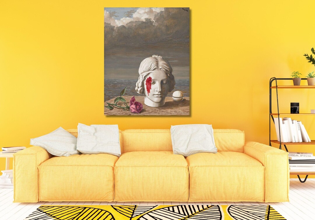 La Memoire by Rene Magritte Arts, Rene Magritte Wall Art, Rene Magritte ...