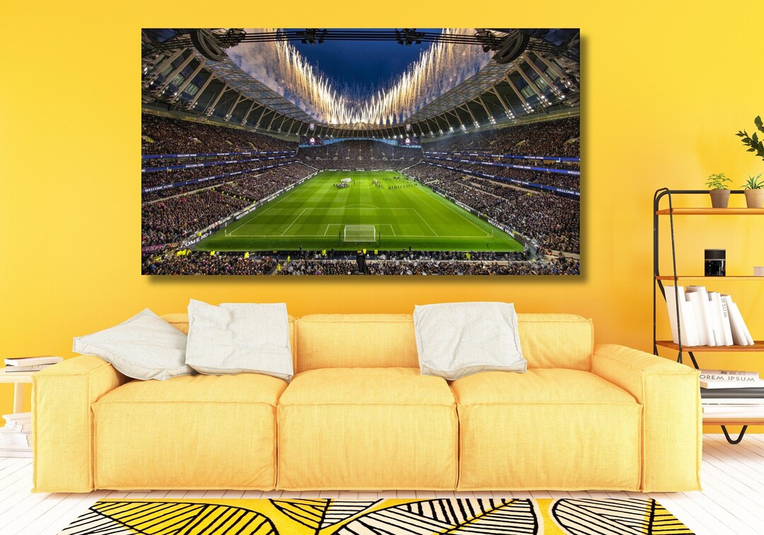 Tottenham Hotspur Stadium Poster, Tottenham Hotspur Stadium Wall Art ...