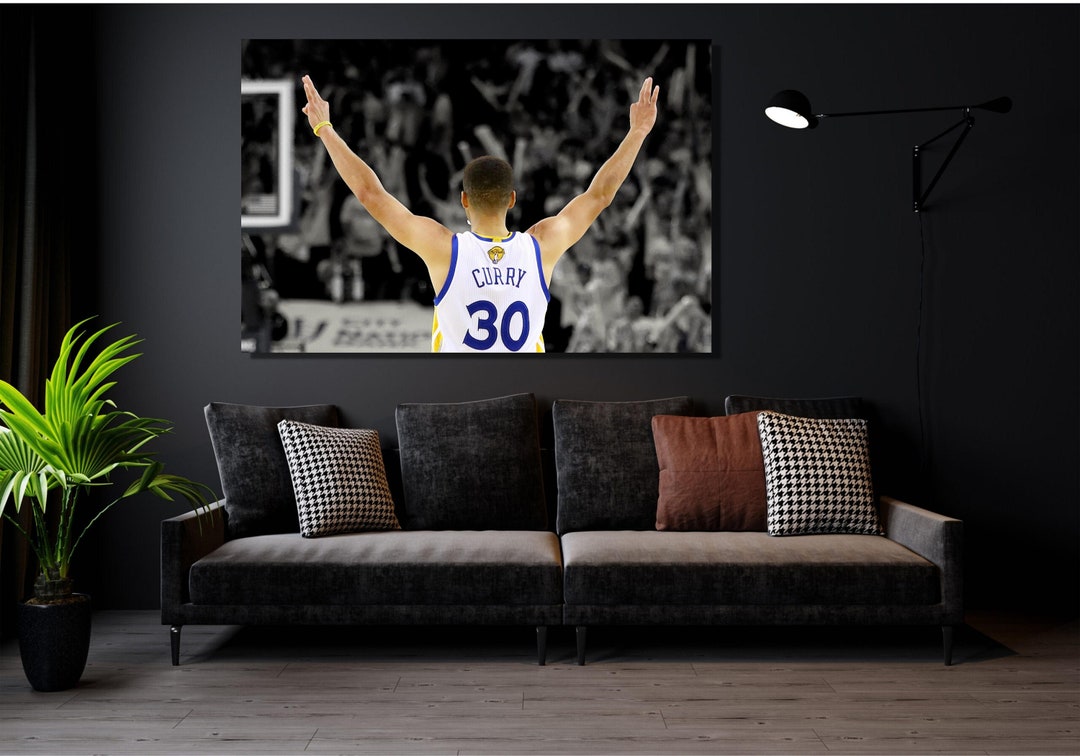 Stephen Curry ICONIC 3 POINTS Canvas,buzzer Beater Poster Extra Large ...
