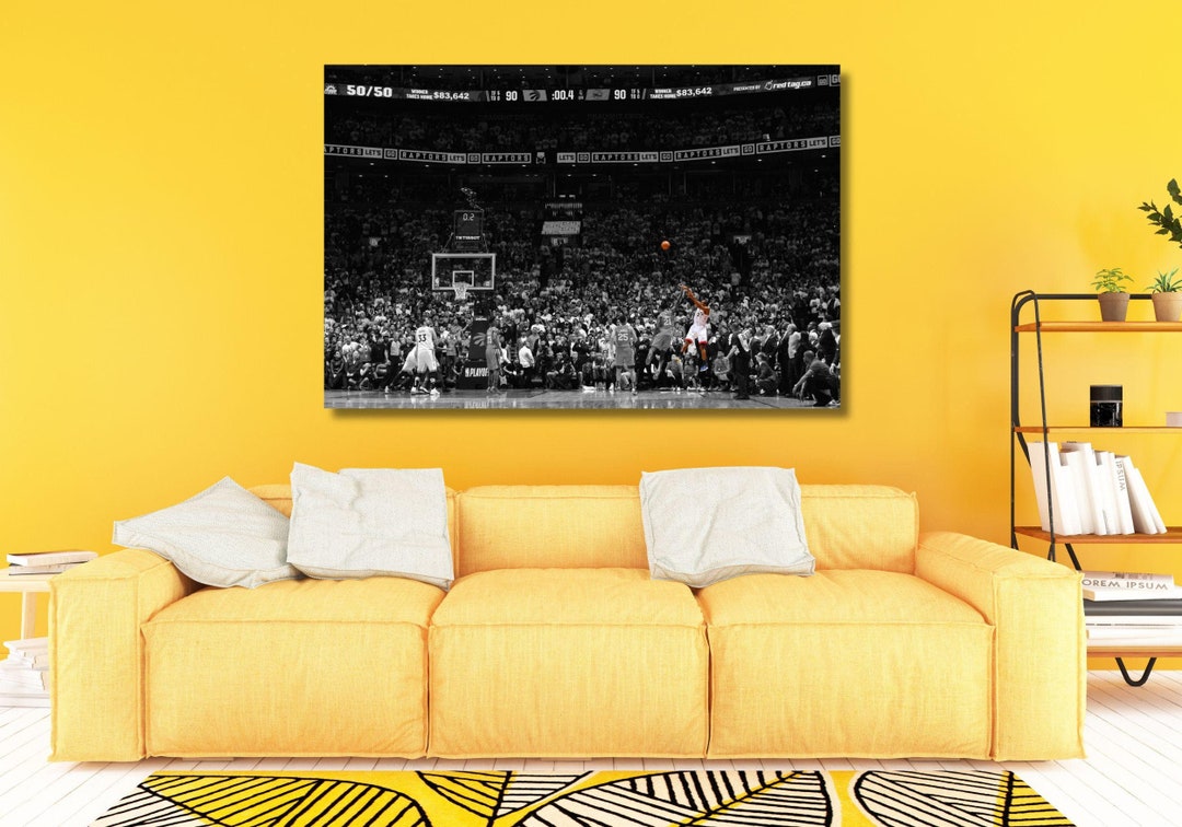 Kawhi Canvas Legend Last Shot Wall Art,kawhi Leonard Poster,kawhi ...