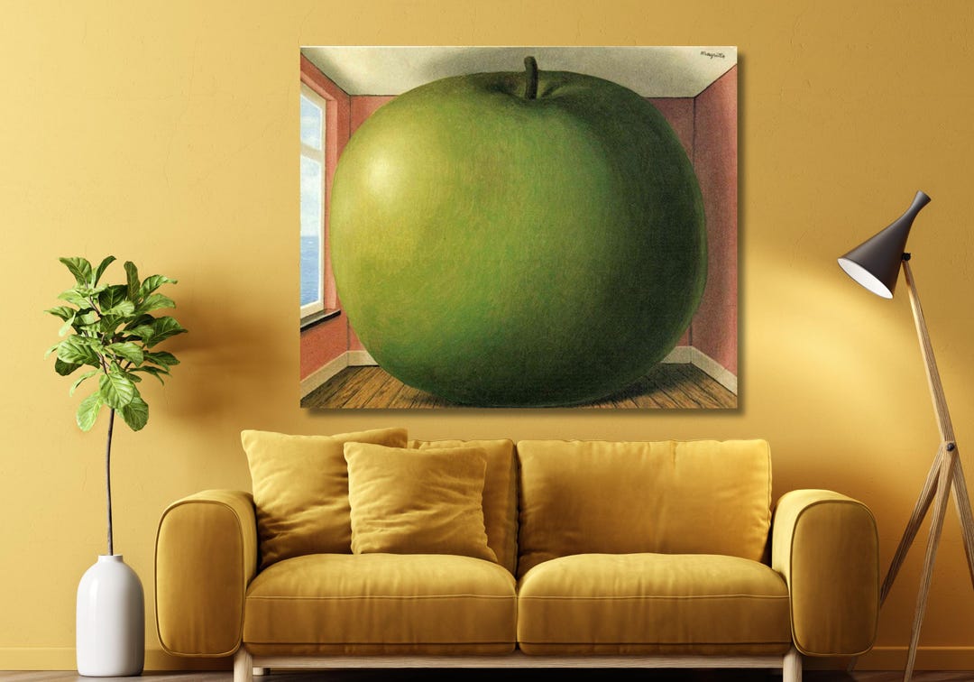Rene Magritte the Listening Room Ready to Hang Canvas Art, Rene ...