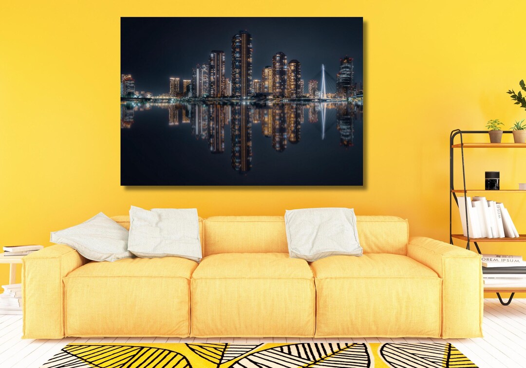 TOKYO City Night Poster Neon Light Photo Original Fine Art Print Tokyo ...