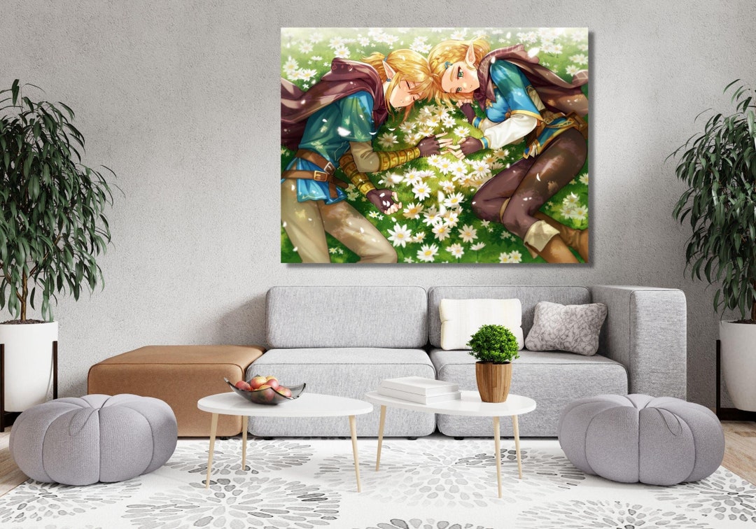 Legend of Zelda Canvas Wall Art,legend of Zelda Print,legend of Zelda ...
