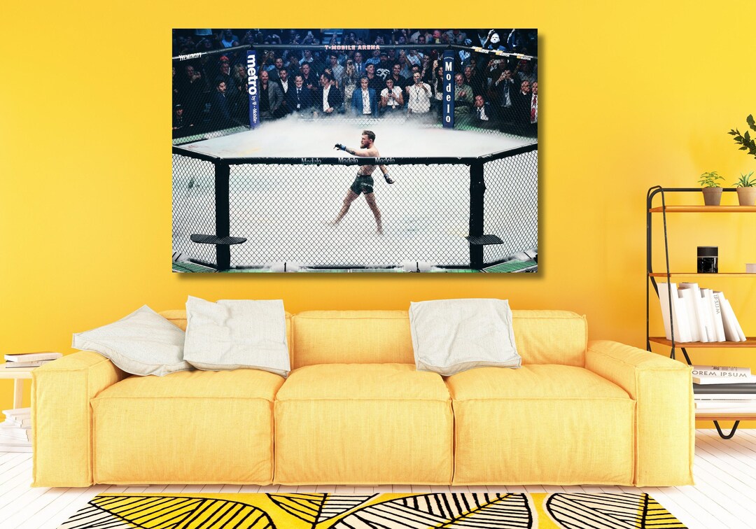Conor Mcgregor Canvas,ufc MMA Wall Decor, Sports Art Canvas, Bedroom ...