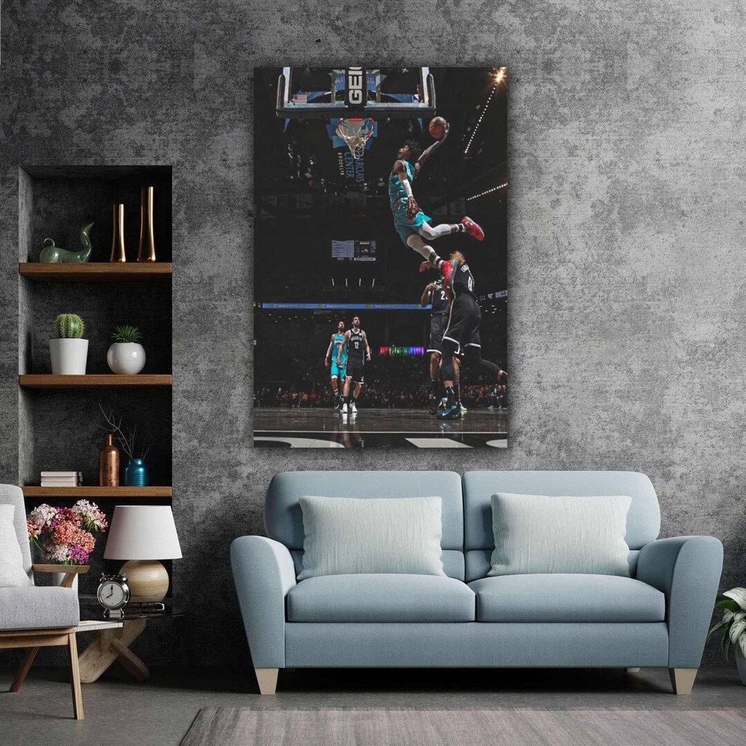 Ja Morant Dunk Poster Print,ja Morant Dunk Poster,extra Large Wall Art ...