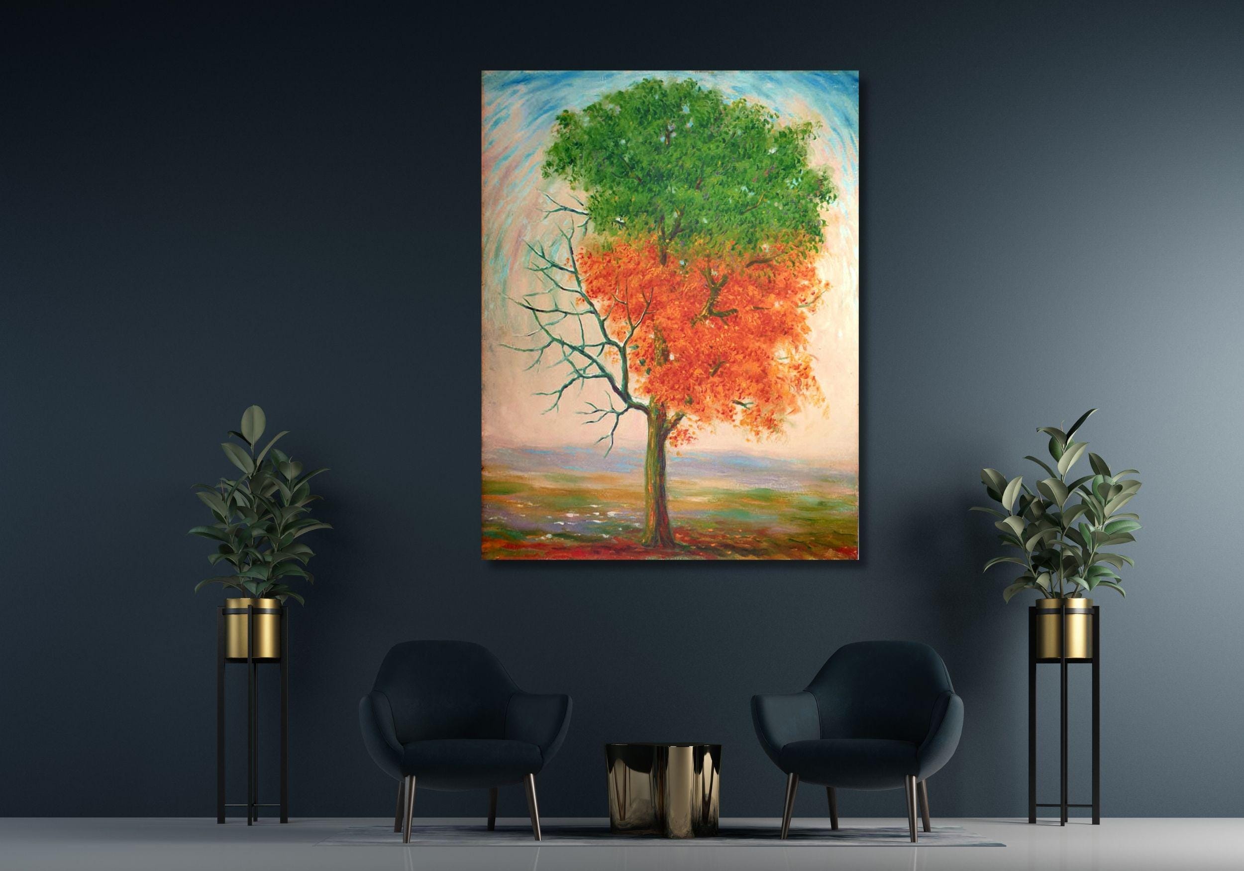 Tree and Leaf by Rene Magritte Canvas, Rene Magritte, Rene Magritte ...