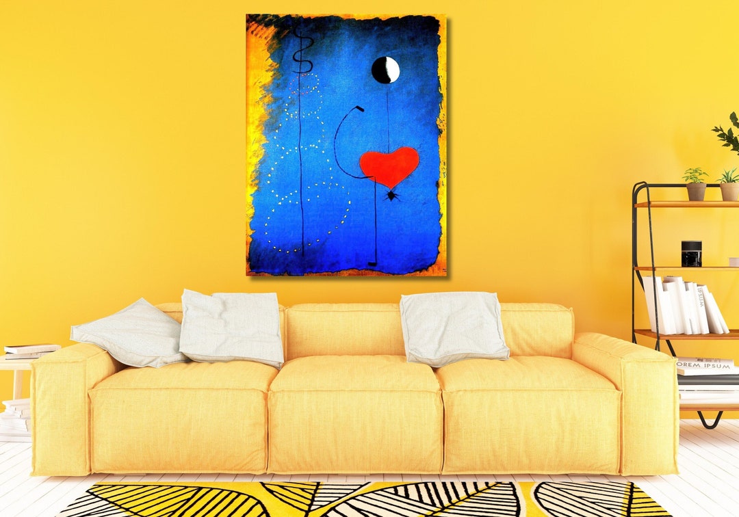 Dancer by Joan Miro 1925 Exhibition Poster, Joan Miro Print, Surrealism ...