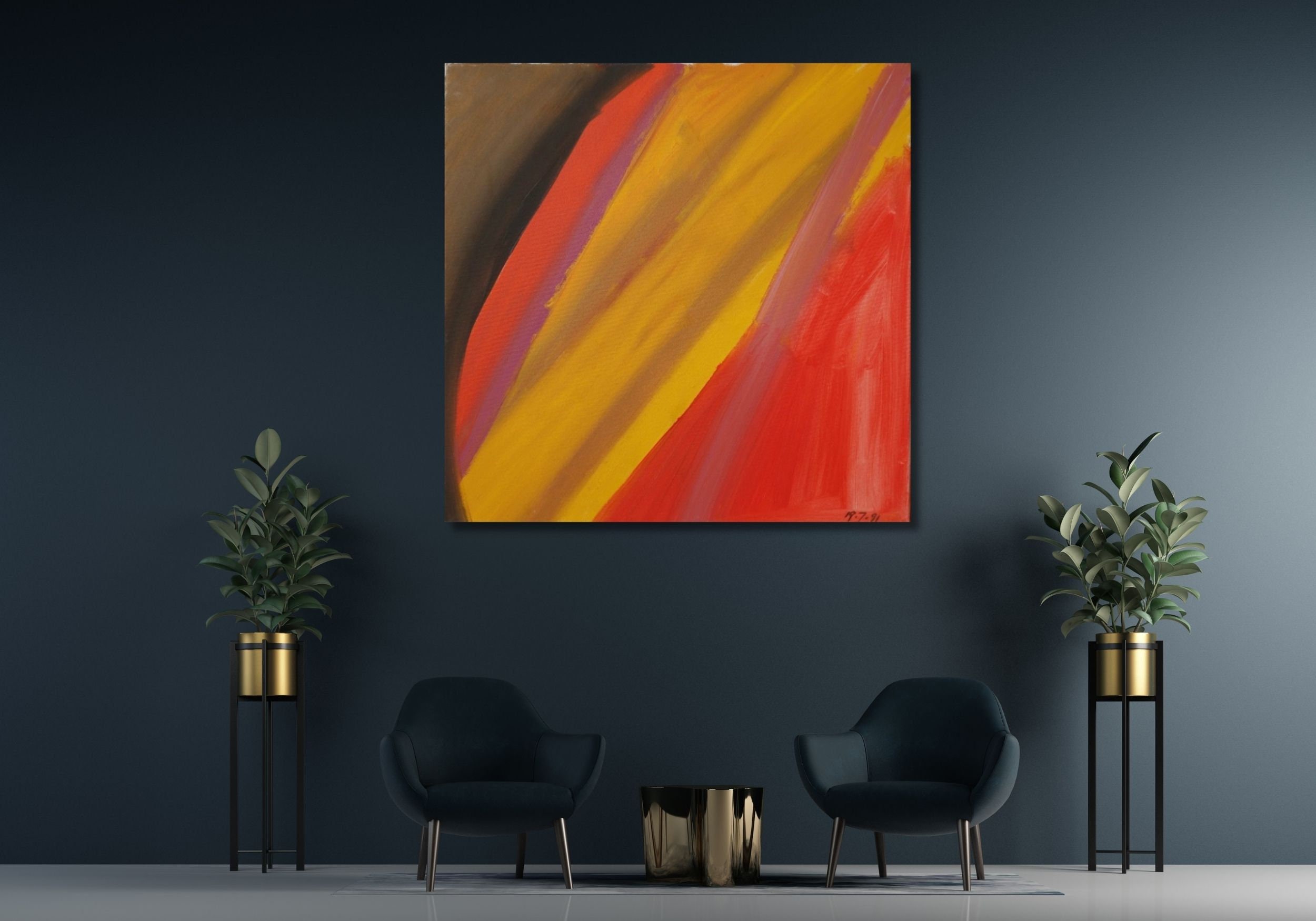 Bryan Charnley Suicide Moment Painting Art, Bryan Charnley Last ...