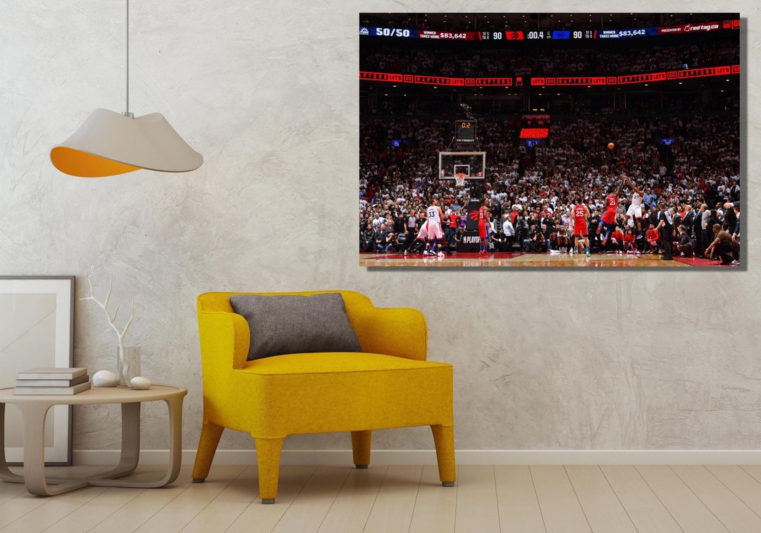 Legend Last Shot by Kawhi Wall Art Canvas,kawhi Leonard Poster,kawhi ...