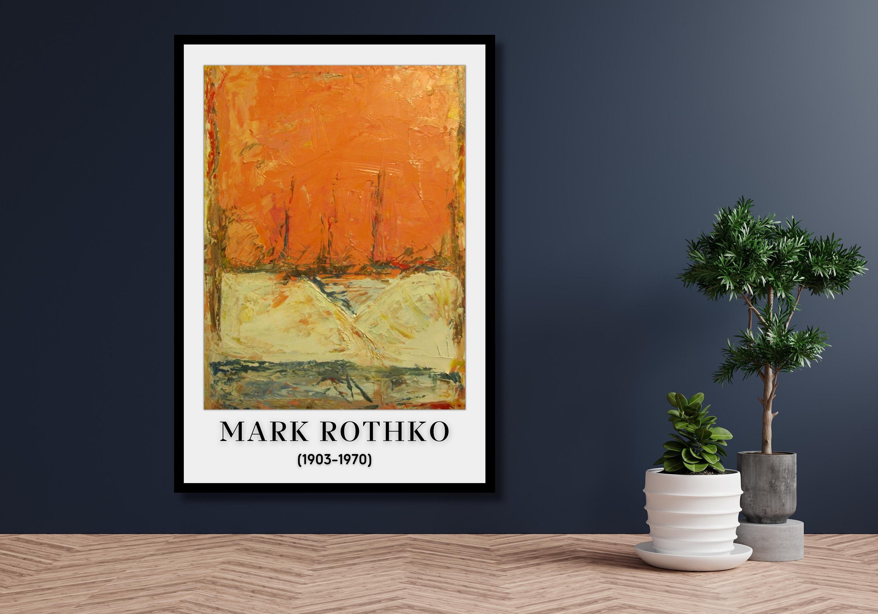 Mark Rothko Canvas, Mark Rothko Print Art, Mark Rothko Wall Art ...