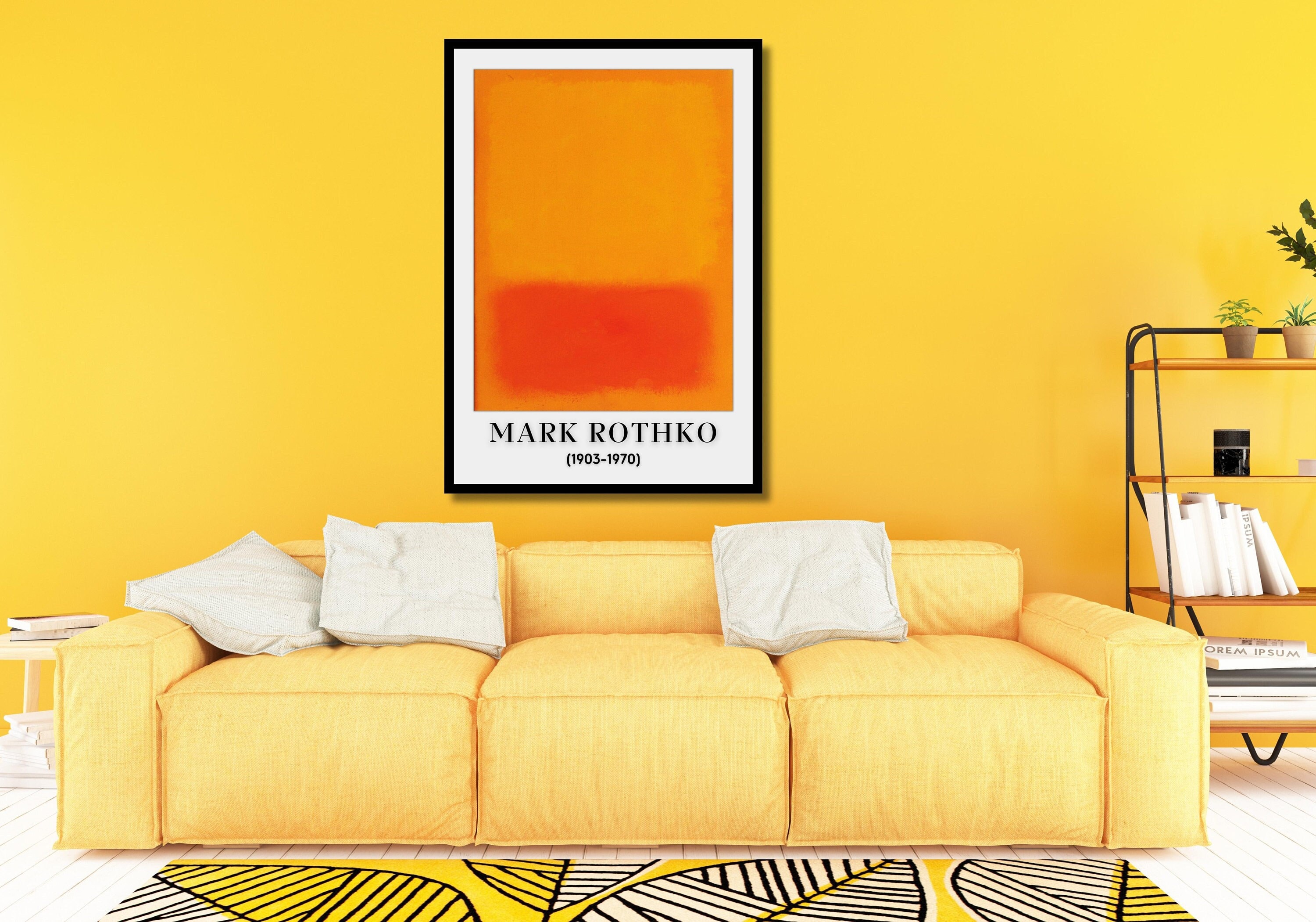 Mark Rothko Painting, Mark Rothko Canvas, Mark Rothko Wall Art ...