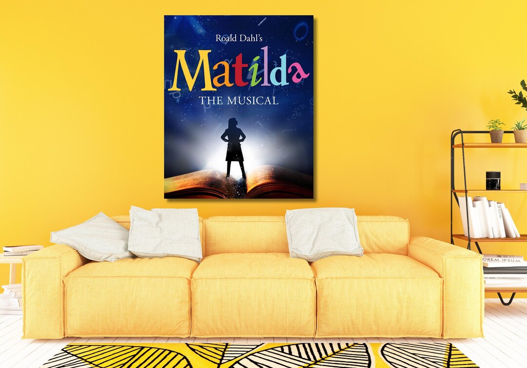 Matilda Musical Poster High School Musical Home Decor Print Nursery ...