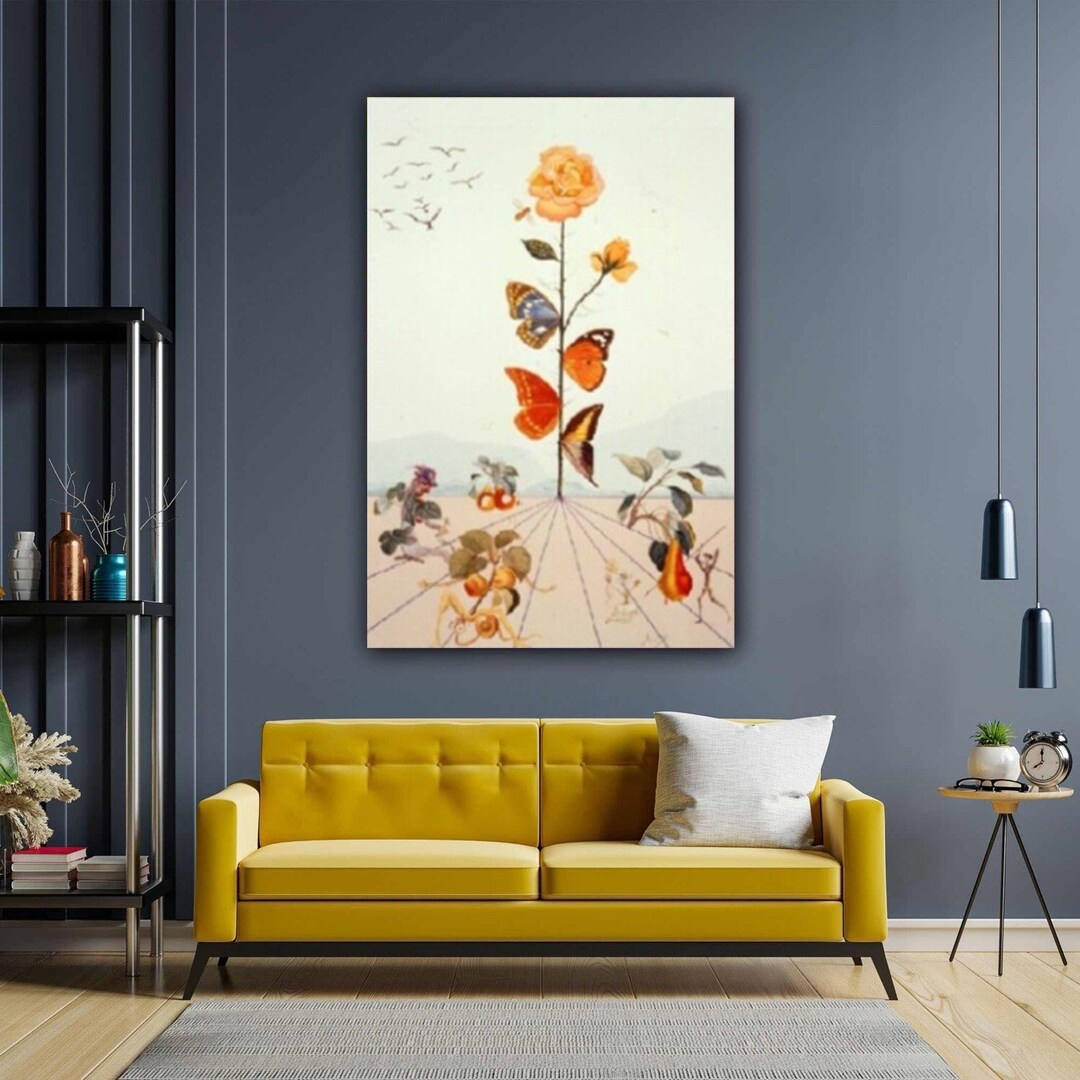 Salvador Dali Butterfly, Salvador Dali Fleurs 1948 Print,salvador Dali ...