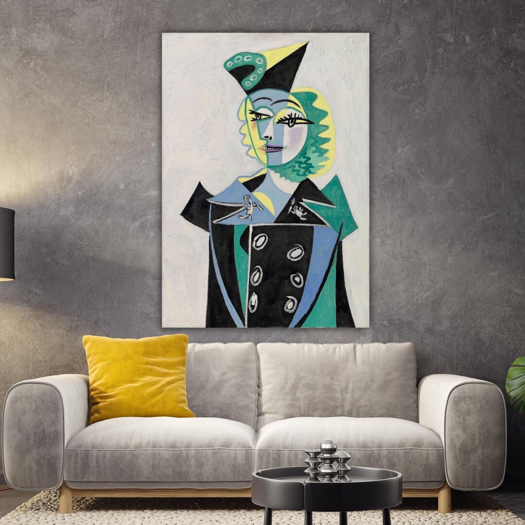 Pablo Picasso Portrait of Nusch Eluard Giclee Ready to Hang Canvas ...