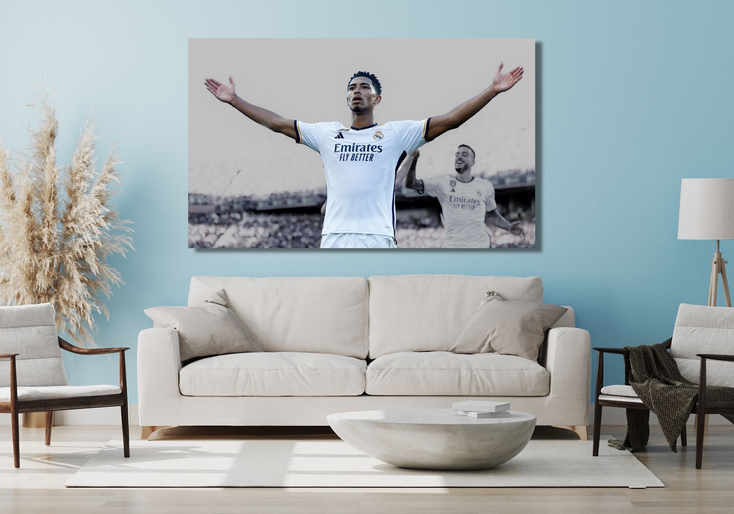 Jude Bellingham Poster, Jude Bellingham Canvas,soccer Poster Boys Room ...