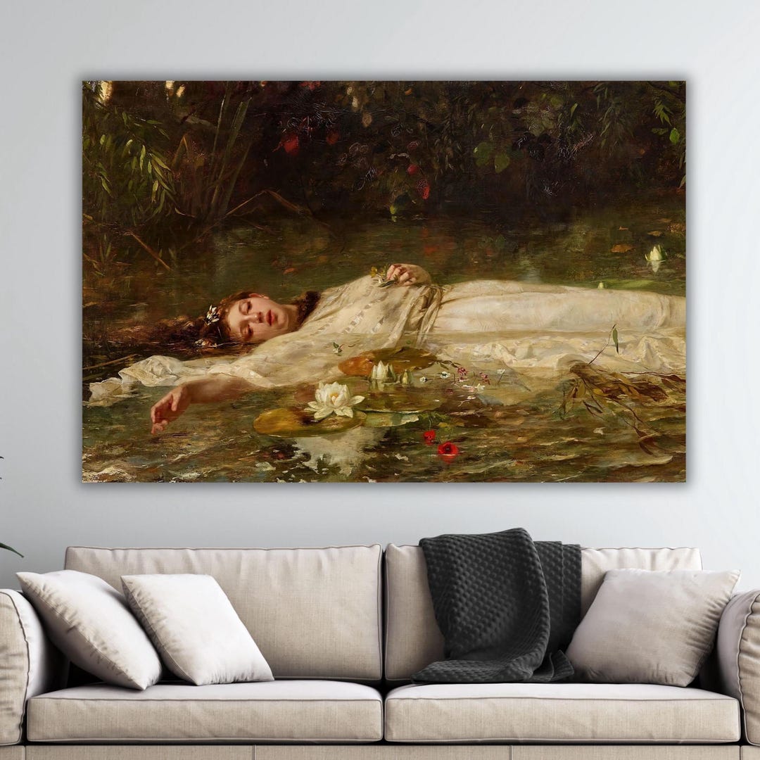 Ophelia by Friedrich Heyser Painting, Paintings to Gift, Arts, Art ...
