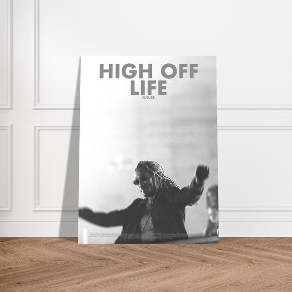 High on Life Future Album Poster - Etsy