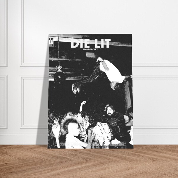 Die Lit Album Poster - Etsy