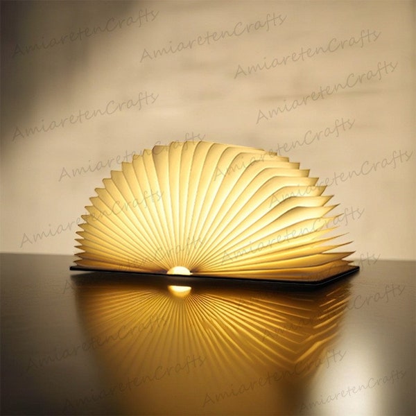 Book Lamp - Etsy