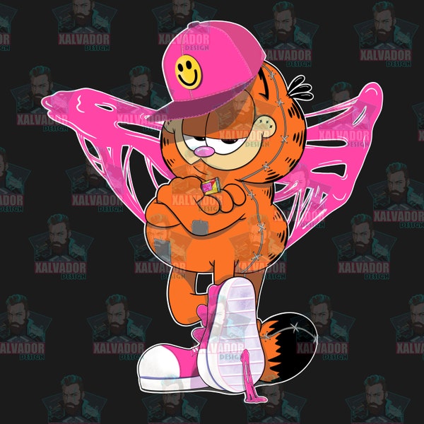 Garfield Dtf Transfer - Etsy