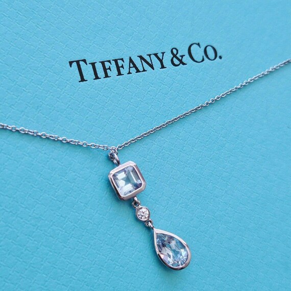 Aquamarine necklace tiffany store