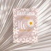 Editable Daisy Birthday Card Template Floral Invitation Party Card ...