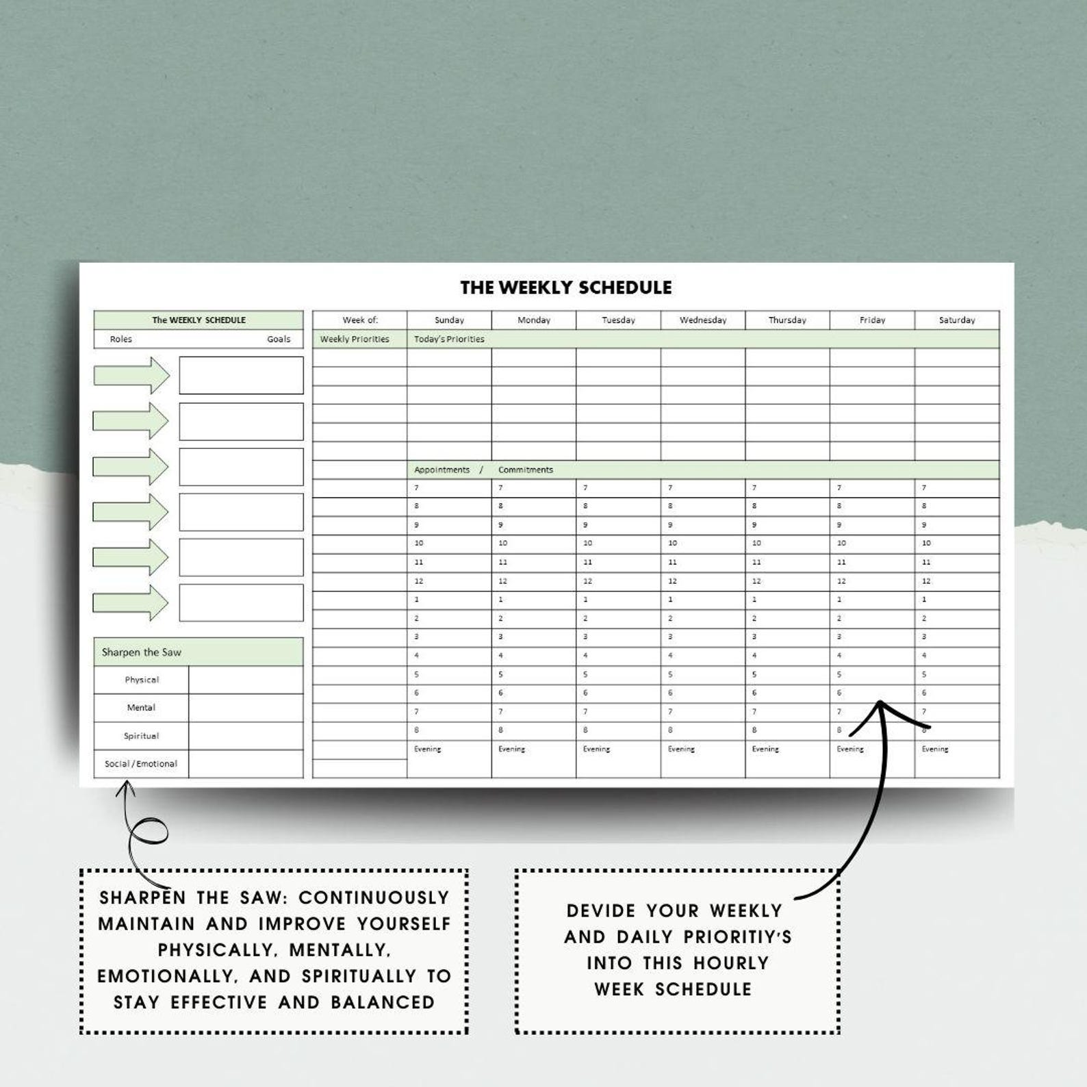 Time Management Matrix & the Weekly Schedule Eisenhower Matrix Stephen ...