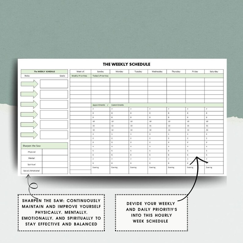 Time Management Matrix & the Weekly Schedule - Eisenhower Matrix ...