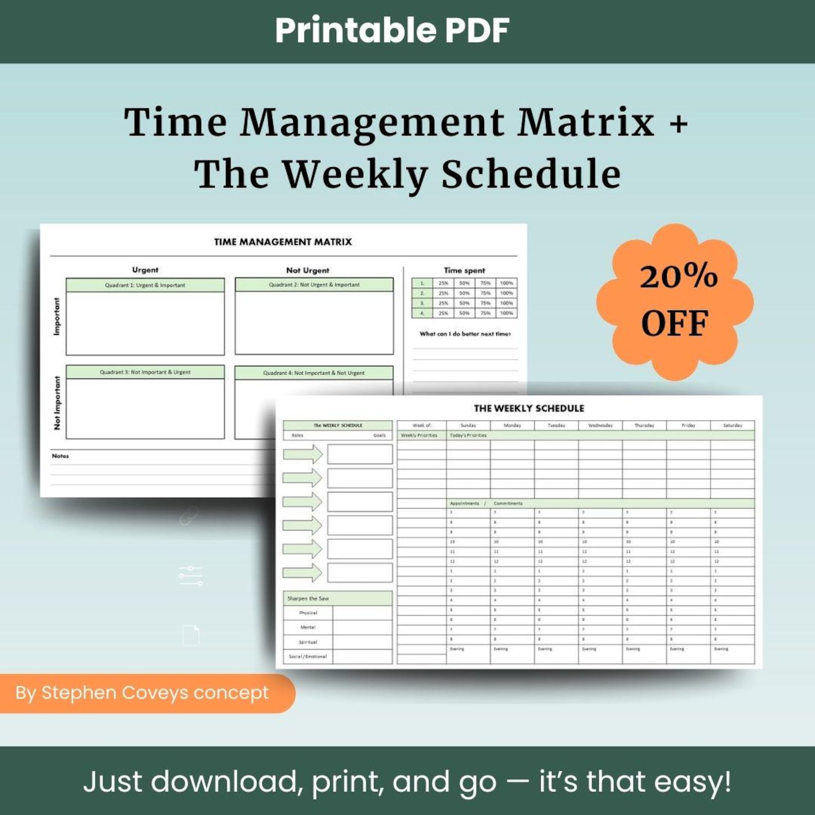 Time Management Matrix & the Weekly Schedule - Eisenhower Matrix ...