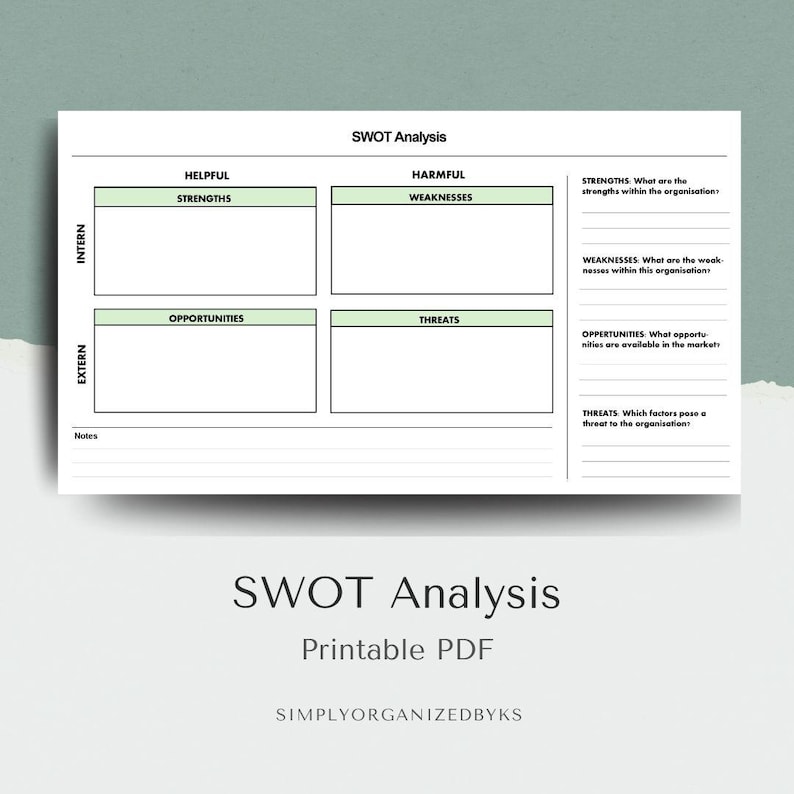 SWOT Analysis Discover the Strengths, Weaknesses, Opportunities and ...