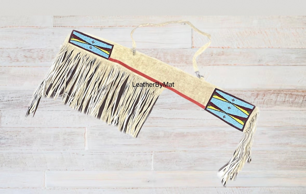Indian Beaded Native American Rifle Scabbard Native American Sioux ...