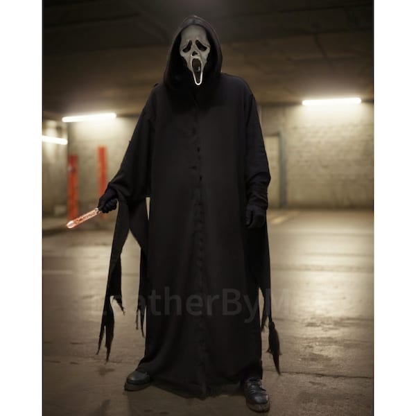 Ghostface Costume Movie - Etsy