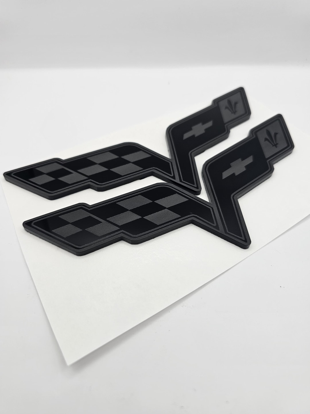 Custom C6 Corvette Emblems MULTIPLE Color Options SOLD AS Pair - Etsy