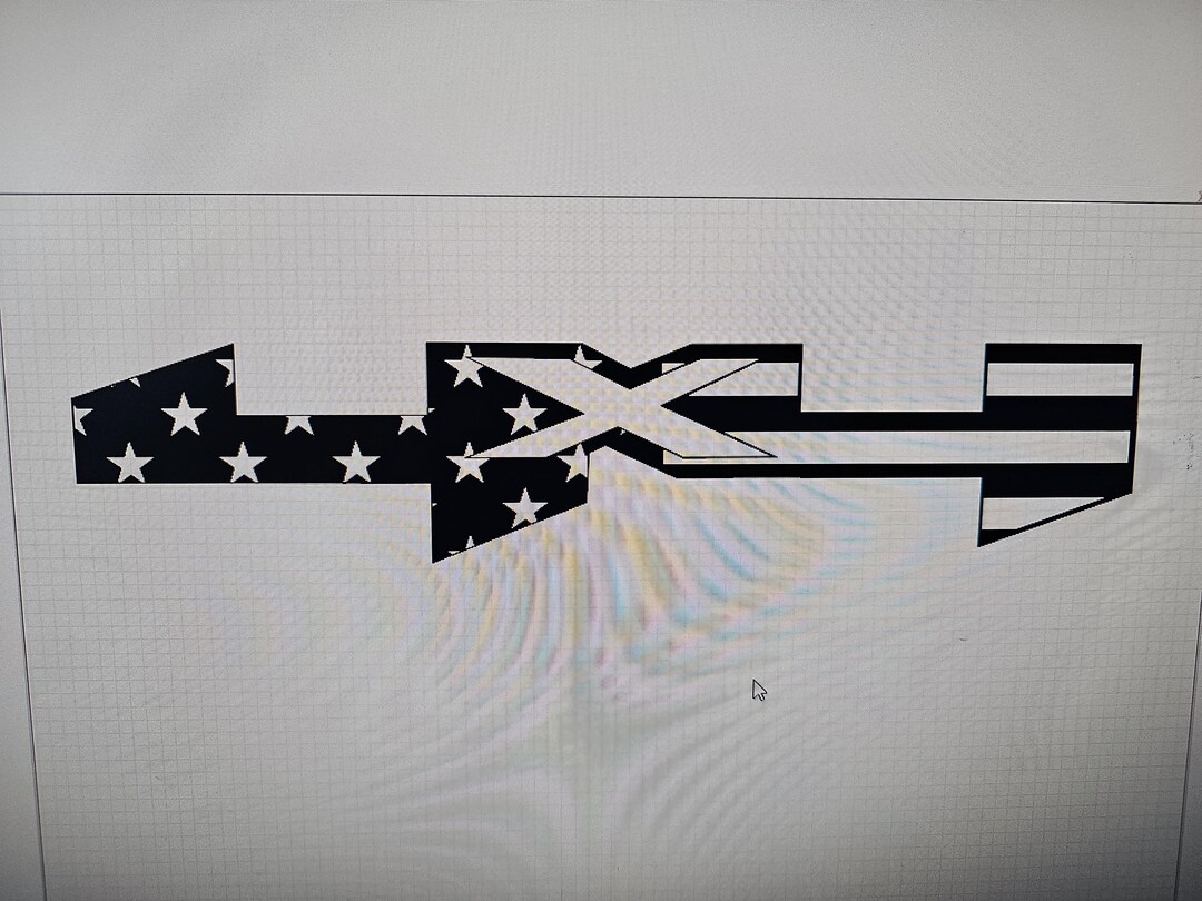GMC 4x4 Emblems American Flag. - Etsy